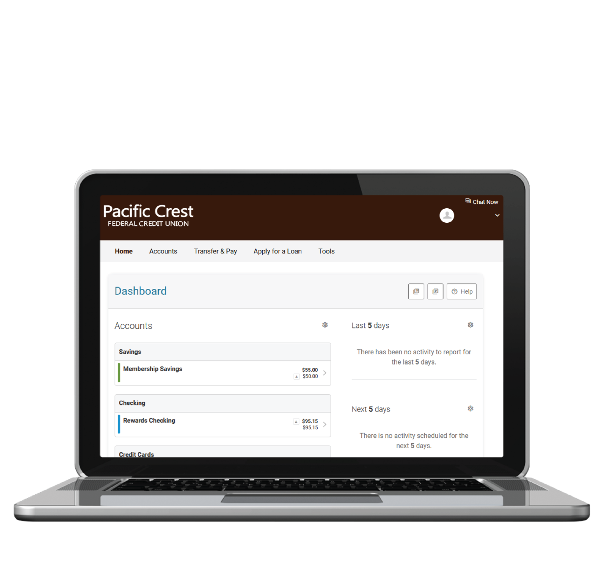 Online Banking - Pacific Crest Federal Credit Union